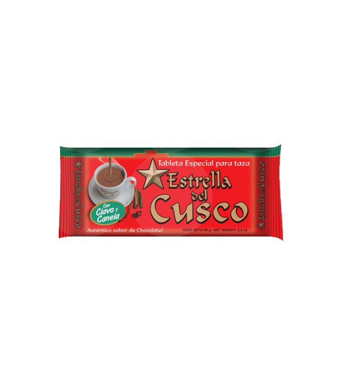 ESTRELLA DEL CUSCO CHOCOLATE 90 GR | Favel